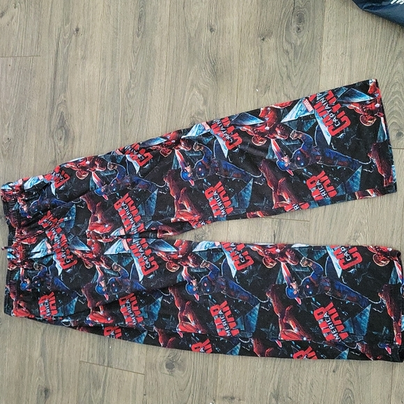 Marvel | Pants | Euc Captain Americas Marvel Pj Pants | Poshmark
